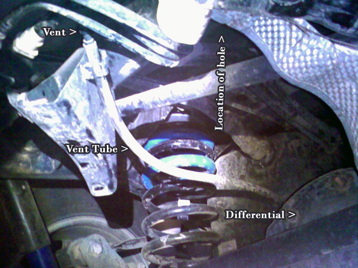 Differential Vent Relocation | Chevy TrailBlazer, TrailBlazer SS and ...